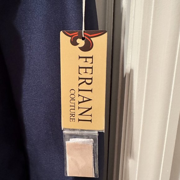 Feriana Couture | Dresses | Feriana Couture Navy Blue Formal Mermaid ...